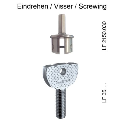 LamiFIX® Verbinder mit Gewinde M10 - Lamifix Shop